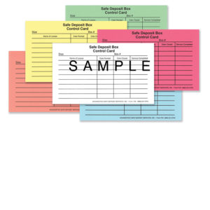 F12 Safe Deposit Box Inventory Sheet - AdvanceTec